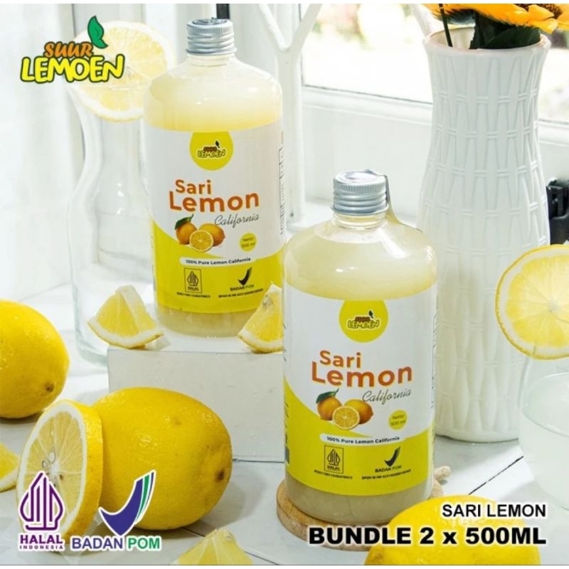 Jual Sari Lemon Murni Tanpa Campuran Untuk Diet Sehat / Air Perasan ...