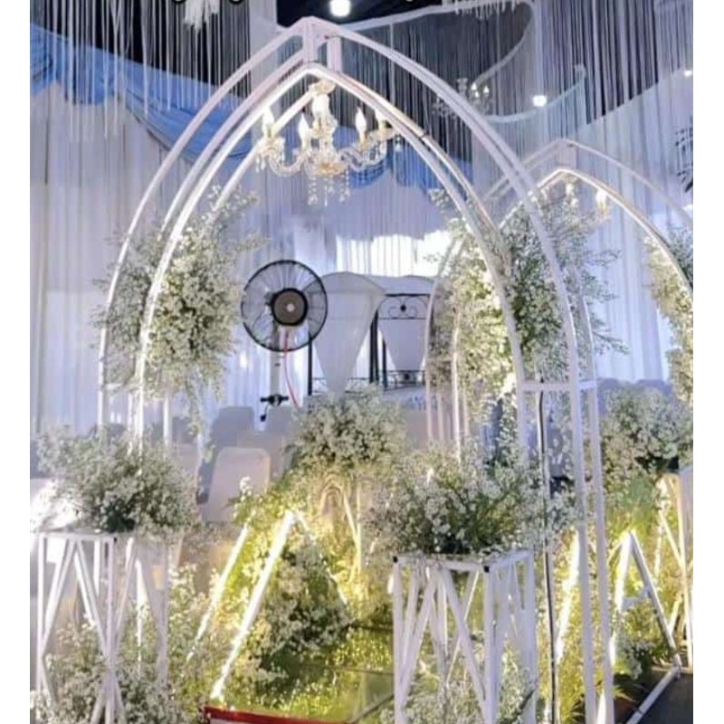Jual GAPURA GATE WEDDING GAPURA PINTU MASUK GAPURA LORONG TINGGI 250cm ...