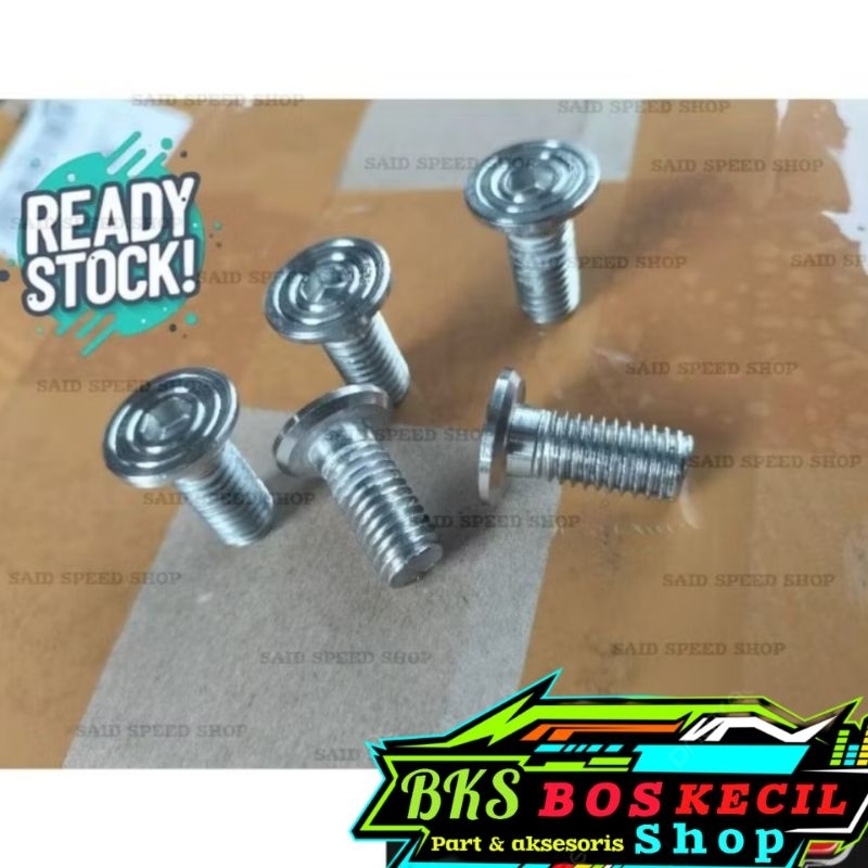 Jual baut L Disc cakram stainlis baut cakram stainlis baut discakram L ...