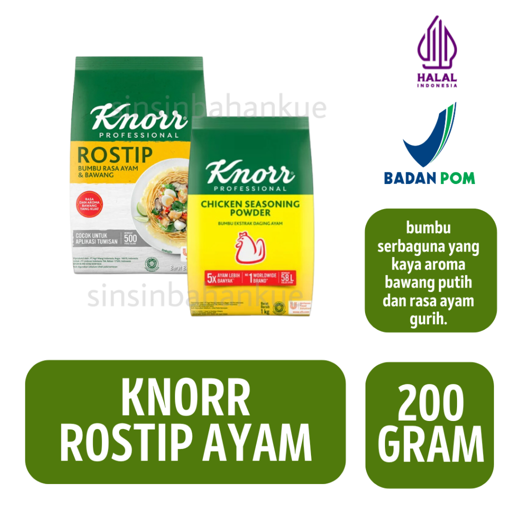 Jual Chiken Seasoning Powder Knorr | Kaldu Ayam Knorr | Roastip Chicken ...