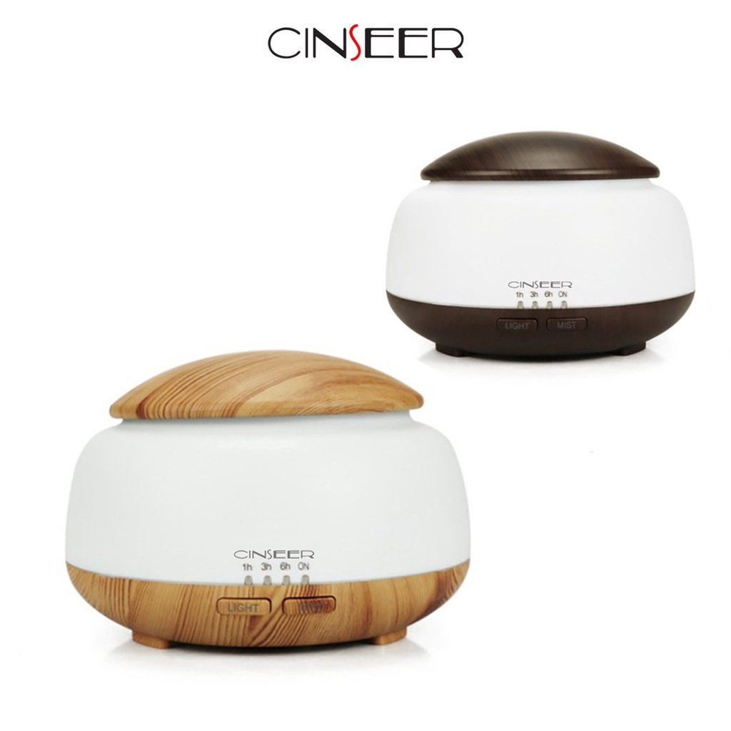 Jual Humidifier Air 300ML Aromaterapi Difuser Dengan Remote Model Jamur ...