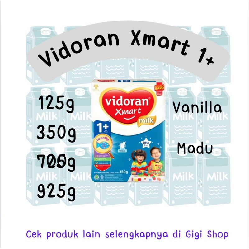 Jual Vidoran Xmart 1+ Susu Pertumbuhan Balita usia 1-3 tahun | Shopee Indonesia