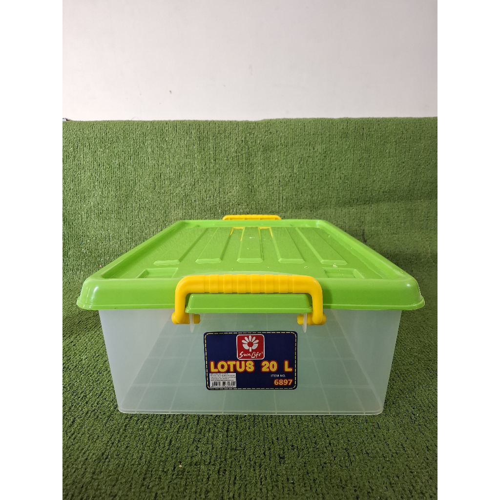 Jual Box countainer sunlife lotus ukuran 20 Liter Box Container CB 15 ...