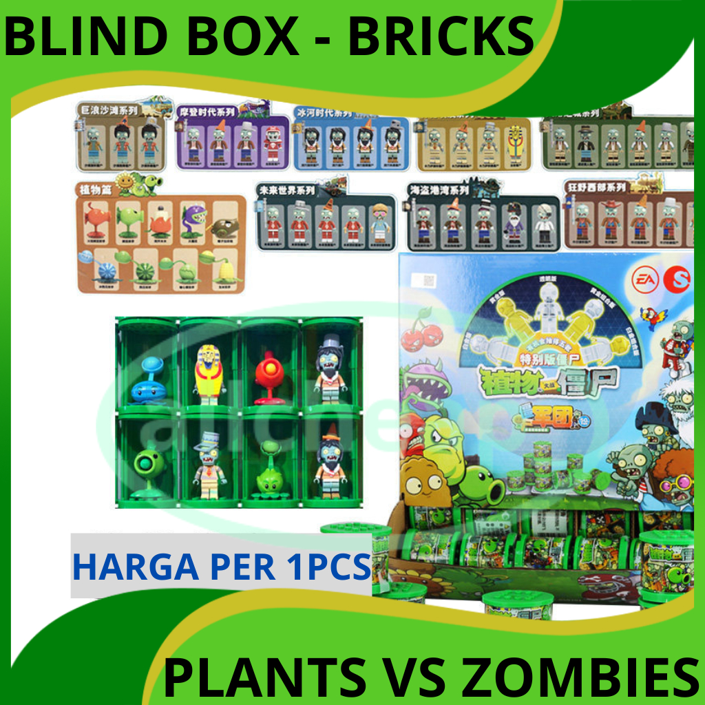 Jual MODEL TABUNG GACHAPON BLINDBOX PLANT vs ZOMBIE PVZ BLINDBOX RANDOM ...