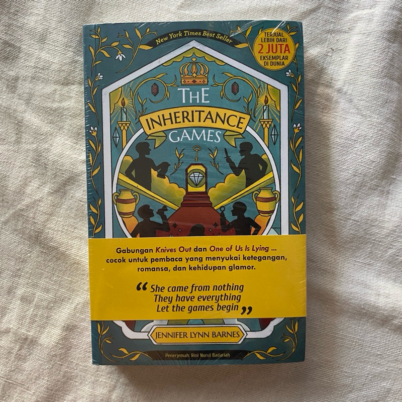Jual Buku Novel The Inheritance Games - Jennifer Lynn Barnes New Sealed ...