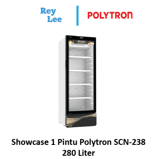 Jual Showcase 1 Pintu Polytron SCN-238 280 Liter | Shopee Indonesia