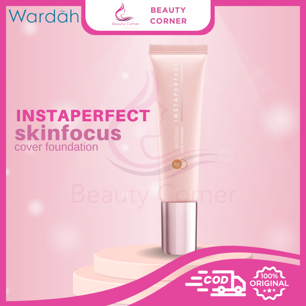 Jual Wardah Instaperfect Skinfocus Cover Foundation - 30ml | Shopee ...