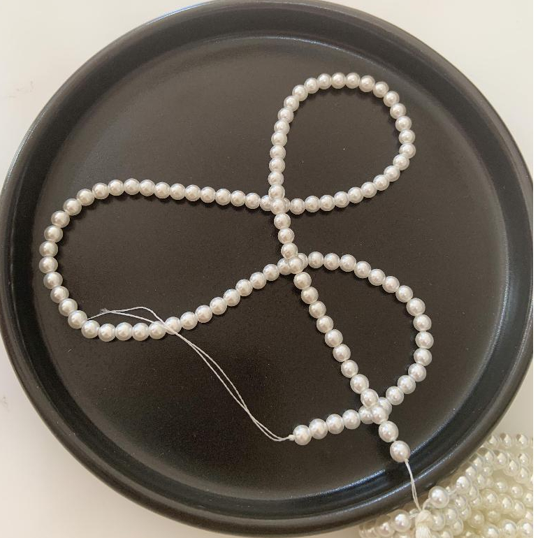 Jual MUTIARA KUALITAS PREMIUM/ MUTSIN 4MM / MUTIARA /MUTIARA SINTESIS ...
