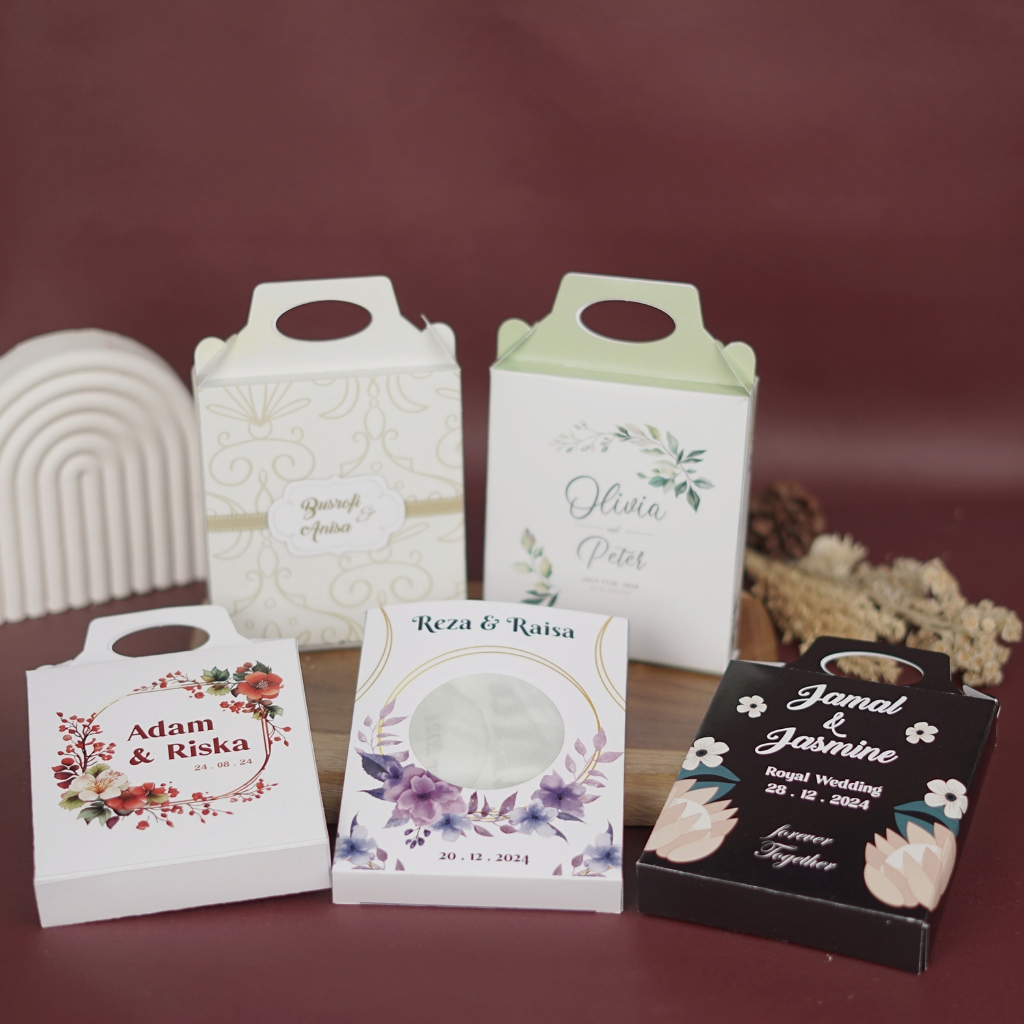 Jual Packaging Box Full Warna Print, Cantik Elegen Berbagai Ukuran ...