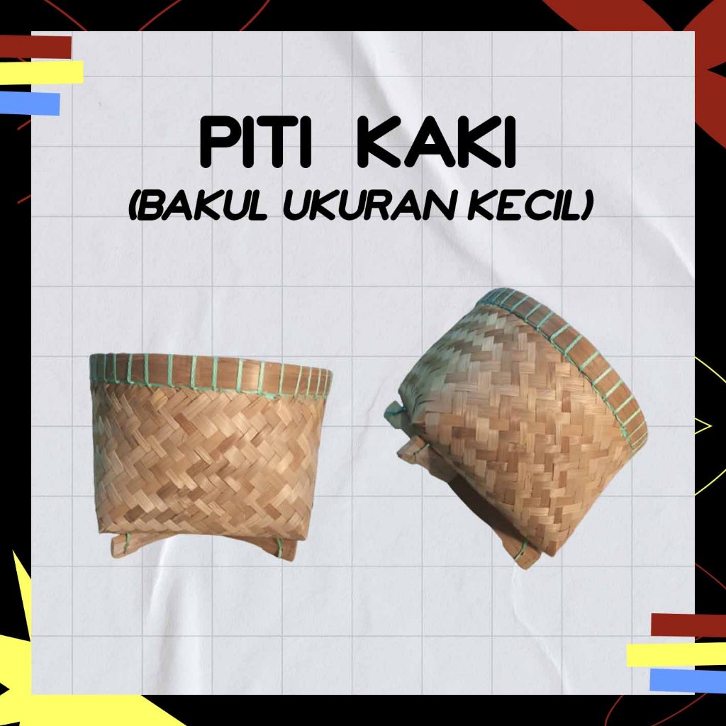 Jual PITI.piti kaki/piti kecil diameter 17cm/bakul(Tompo/ Keranjang ...
