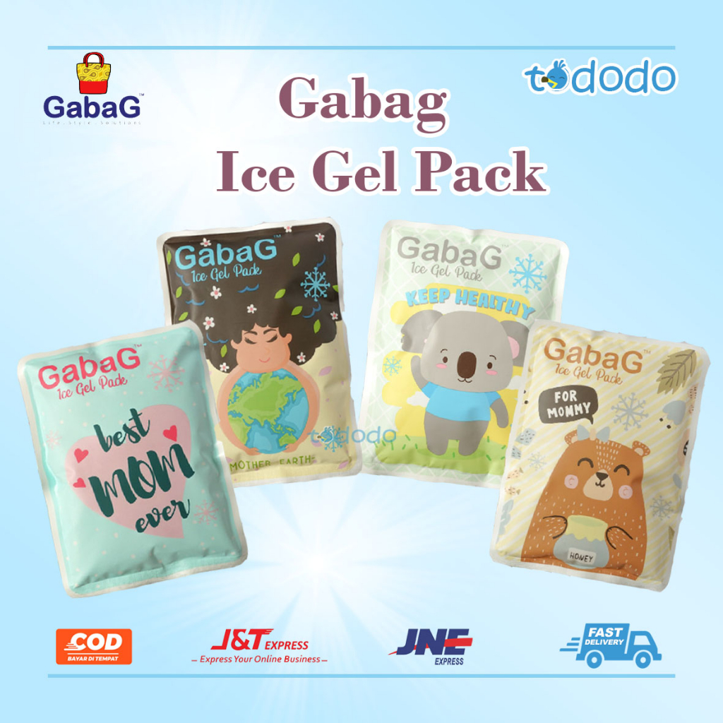 Jual Gabag Ice Gel 500gr (kemasan baru) 500ml - Ice Gel Pack -(Es ...