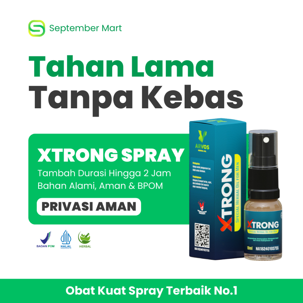 Jual XTRONG Spray Original -0bat Kuat Perkasa Tahan Lama BPOM | Shopee ...