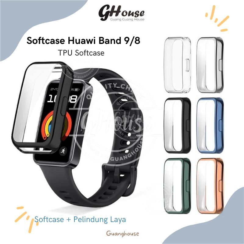 Jual Bumper Case Huawei Band 9 8 Softcase Huawei Band 9 Case Pelindung ...