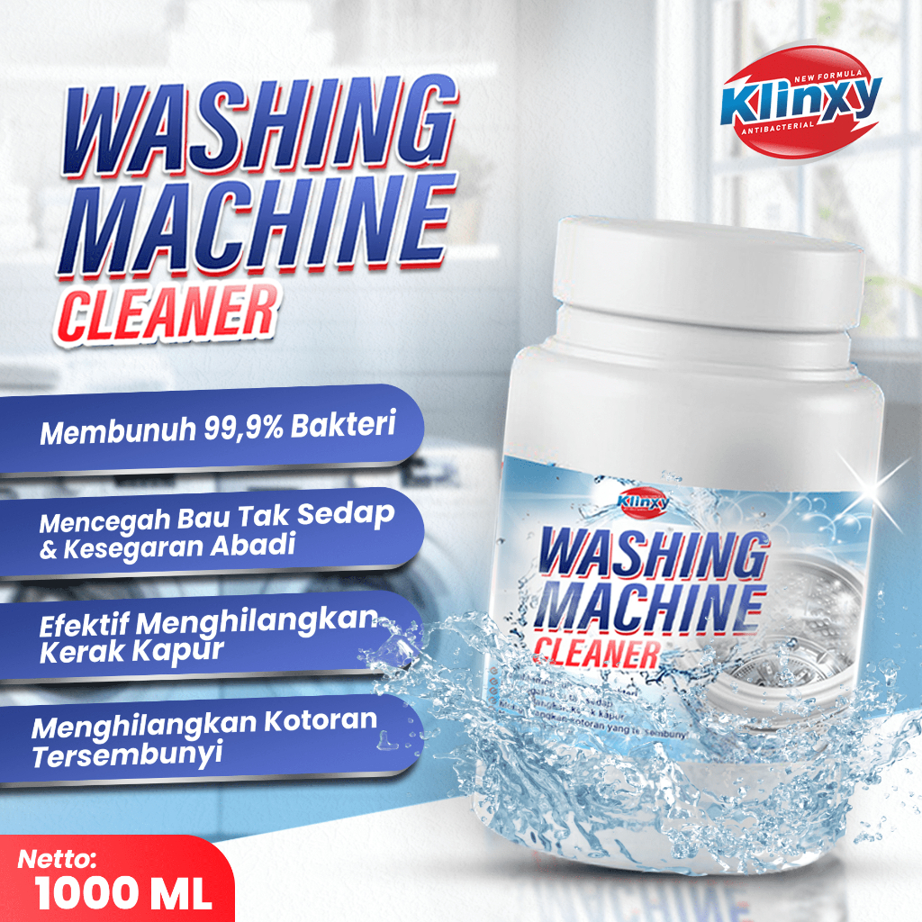 Jual Klinxy Washing Machine Cleaner Bubuk Detergen Pembersih Mesin Cuci ...