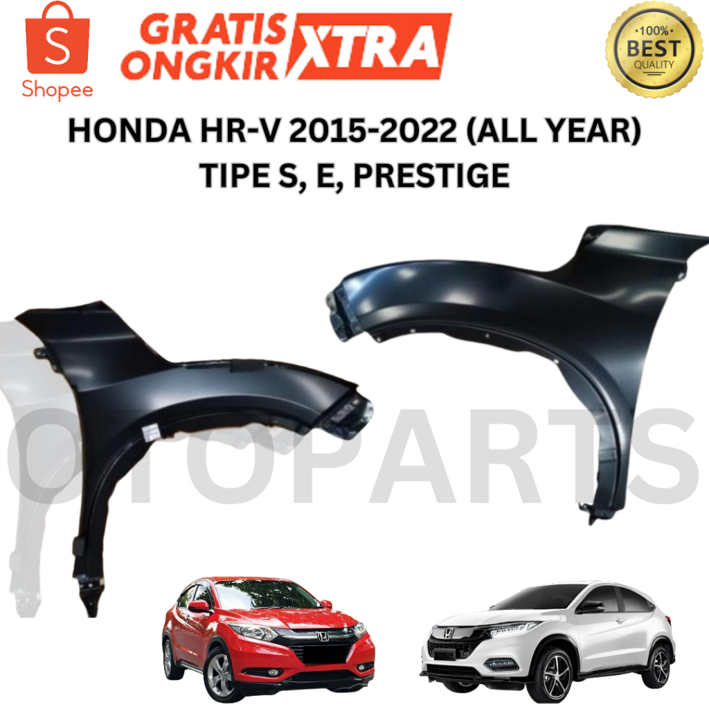 Jual FENDER SPAKBOR HRV HR-V 2015 2016 2017 2018 2019 2020 2021 2022 ...