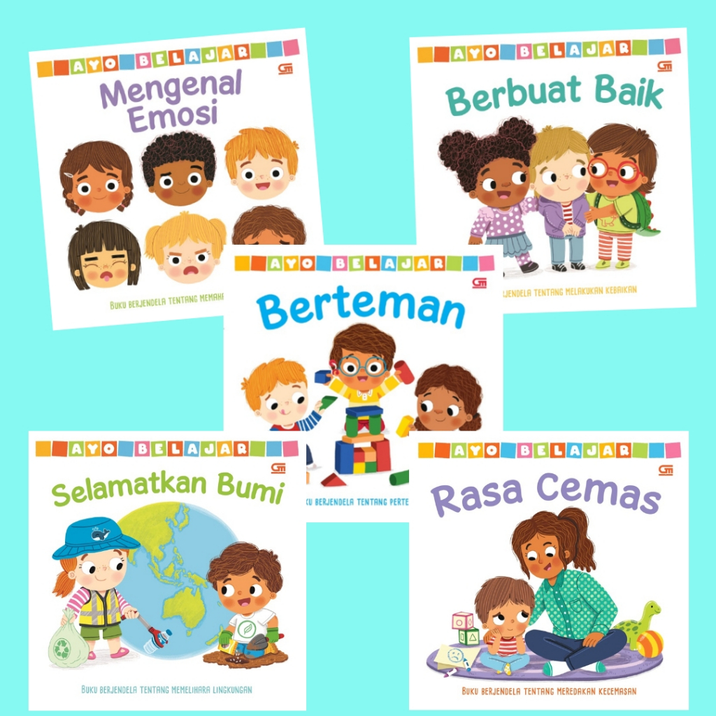 Jual Buku Anak Ayo Belajar Berbuat Baik Mengenal Emosi Berteman ...