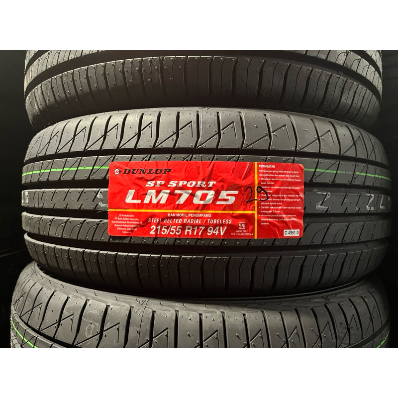 Jual BAN MOBIL 215/55 R17 DUNLOP LM705 (HRV,JUKE & CAMRY) | Shopee ...