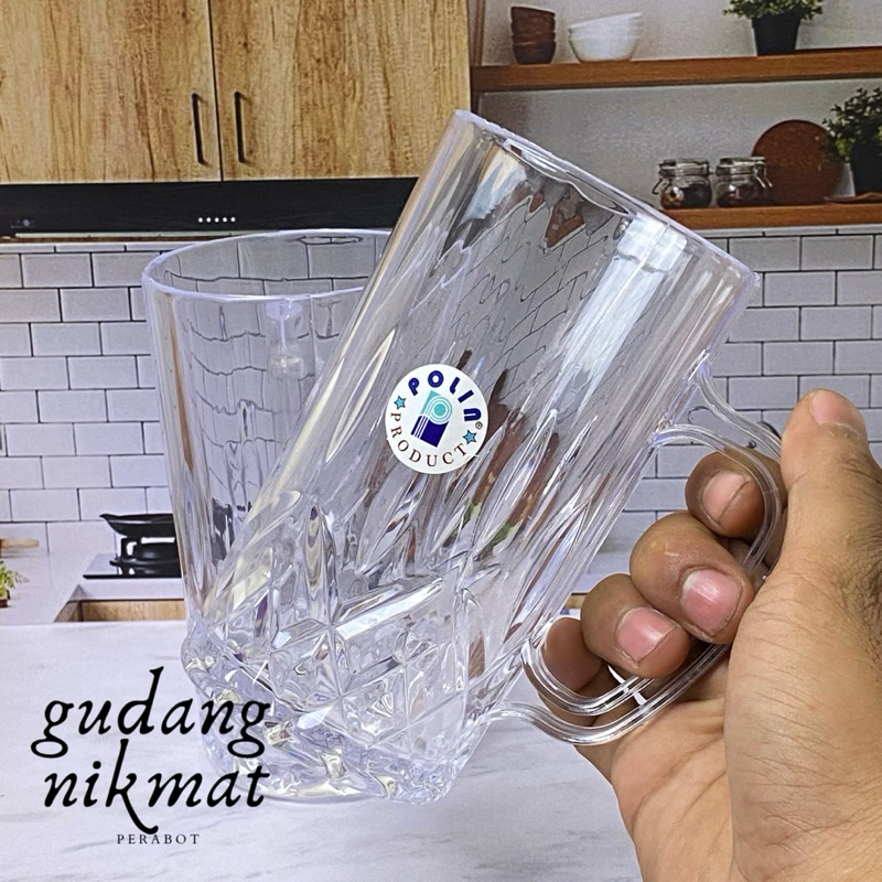 Jual 6 PCS GELAS KRISTAL ANTI PECAH GELAS GL 16,GL 66,ALEXIS | Shopee ...
