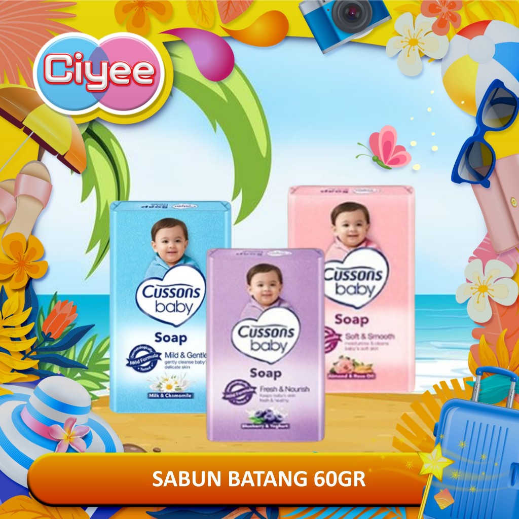 Jual Cussons Baby Bar Soap 60gr / Sabun Batang / Soap Bar Cusson Sabun ...