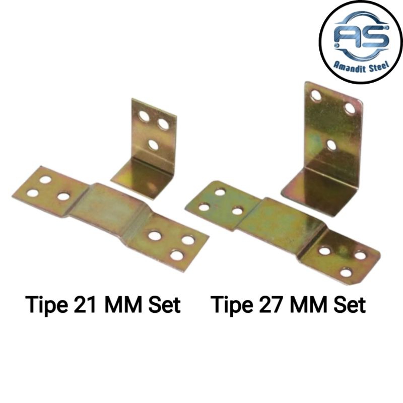 Jual Bracket Siku Konektor Bracket Siku Sambungan 1 Set Breket Ambalan ...