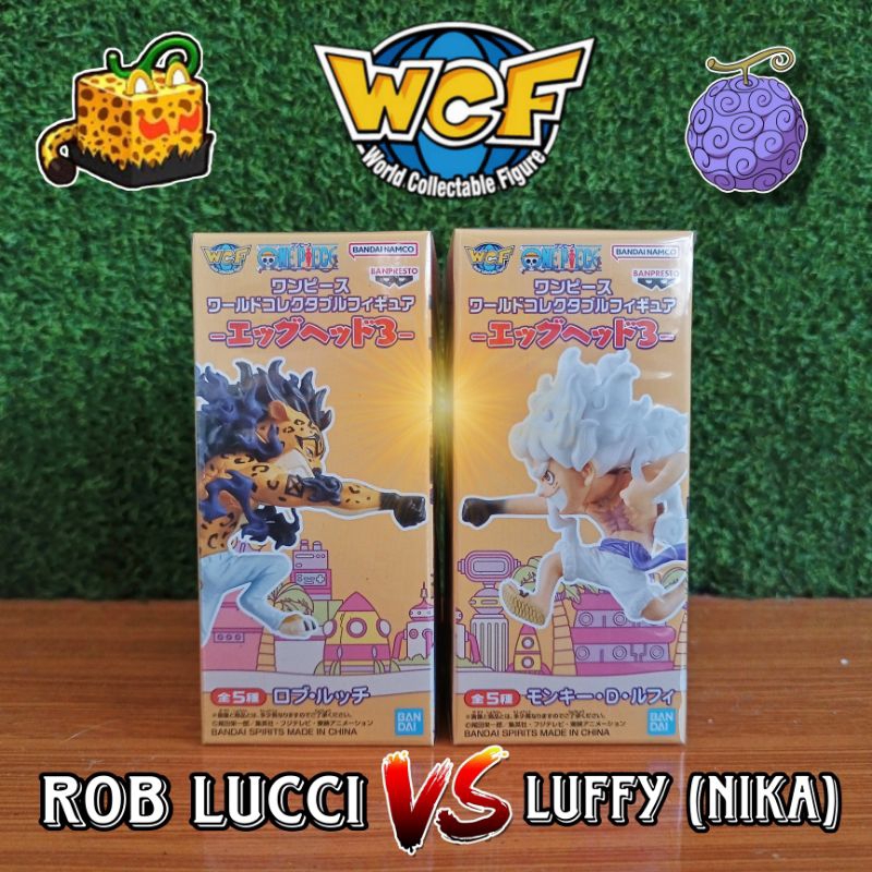 Jual Wcf One Piece Egghead - Lucci (Zoan) vs Luffy (Nika) | Shopee ...
