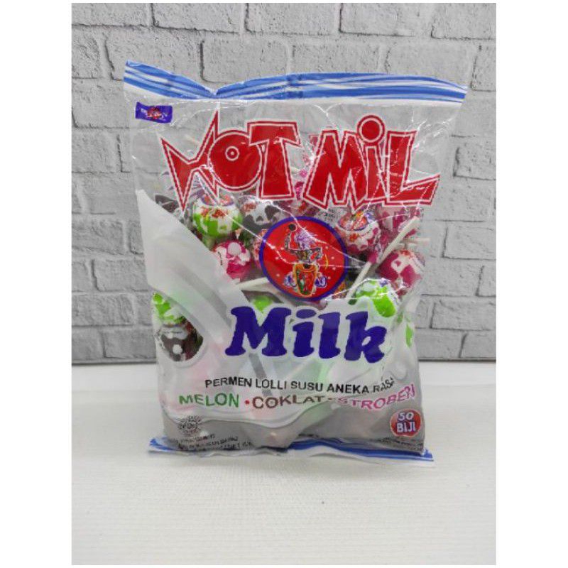 Jual Permen Hot Hot Milk Kemasan Sack 350gr isi 50pcs | Shopee Indonesia
