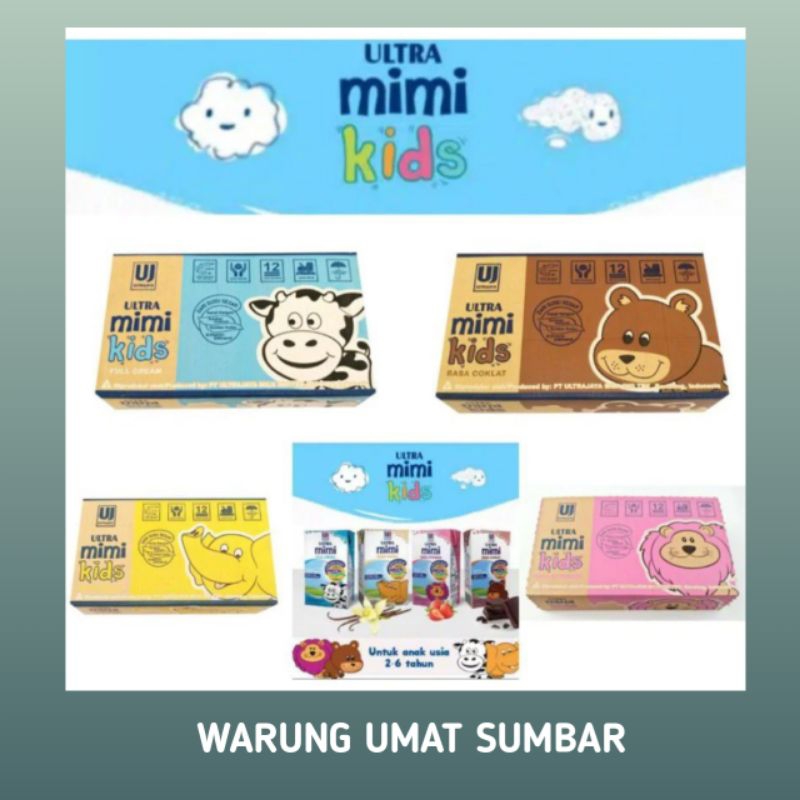 Jual Ultra Mimi Kids All Varian 1 Karton 40pcs x 125ml | Shopee Indonesia