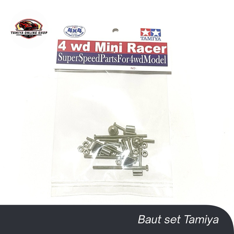 Jual Baut Set Tamiya Seda Speed Complite - Baut Tamiya | Shopee Indonesia