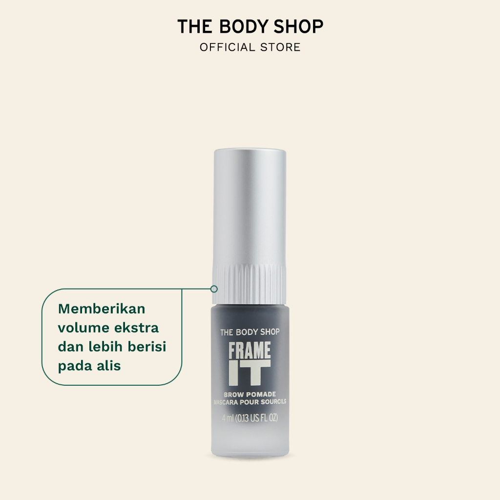 Jual The Body Shop Frame It Brow Pomade Black 4ml | Shopee Indonesia