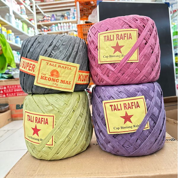 Jual Tali Rafia 1 Kg (Bisa Pilih Warna) | Shopee Indonesia
