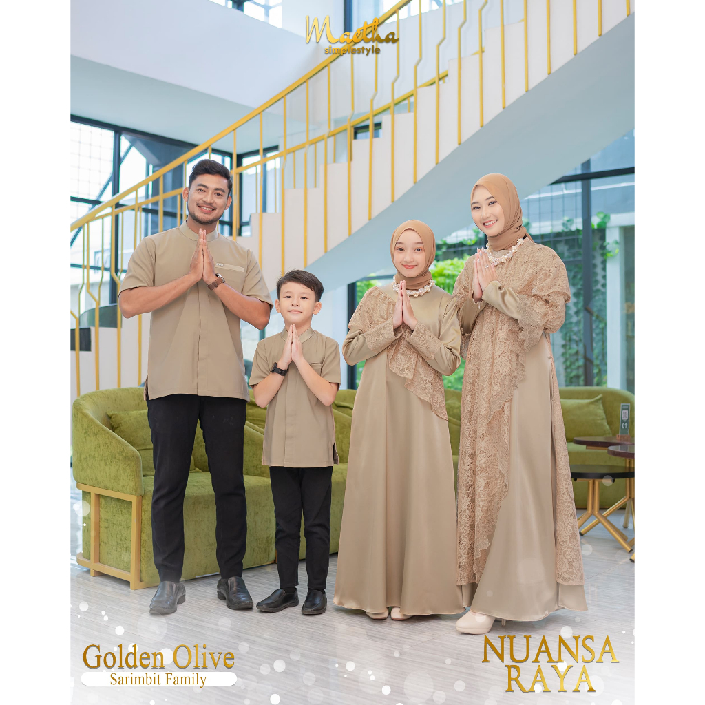 Jual Nuansa Raya Set Series Sarimbit Lebaran Baju Muslim Keluarga ...