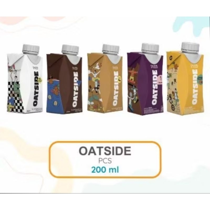 Jual Oatside Mini Cap Oat Milk 200ml | Shopee Indonesia