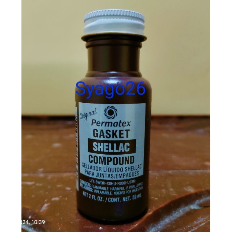 Jual Permatex Lem Gasket Shellac Compound 59ml | Shopee Indonesia