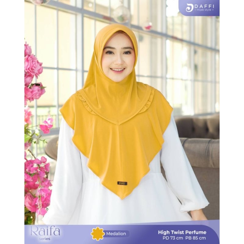 Jual RAIFA DAFFI HIJAB RUFLE CANTIK MODEL LANCIP | Shopee Indonesia