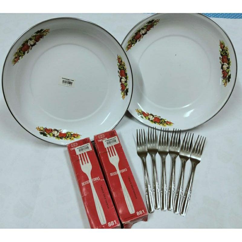 Jual Piring Enamel Jumbo, Piring Jadul, Piring Sayur Bahan Seng ...
