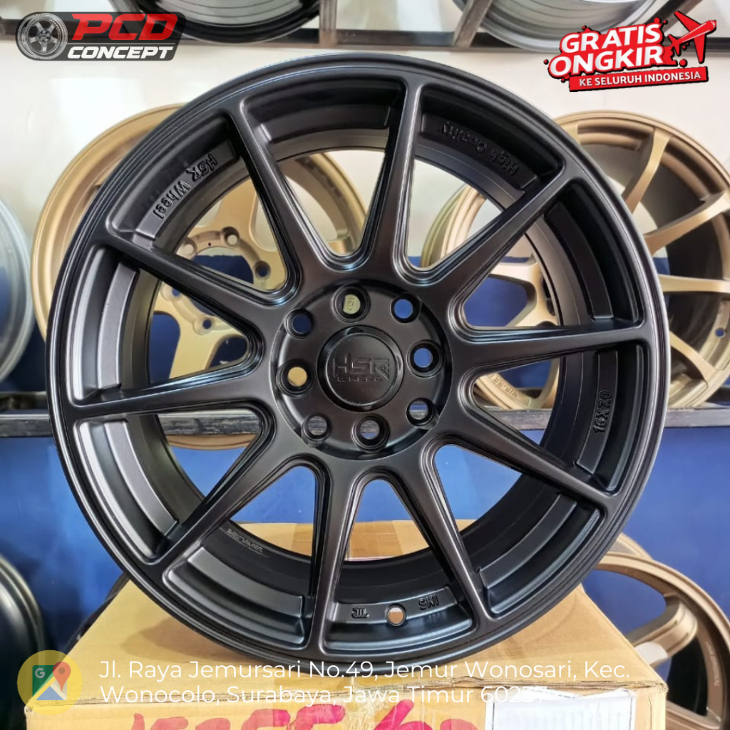 Jual VELG MOBIL RACING LOK JARI JARI RING 16 TYPE SHINJUKU VELG CELONG AVANZA NEW AGYA SIGRA ...