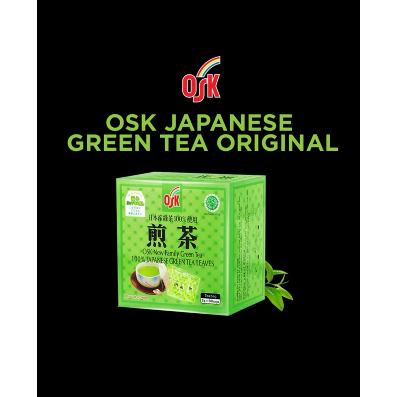 Jual OSK JAPANESE GREEN TEA 2 g 50 sachet EXP 2026 | Shopee Indonesia