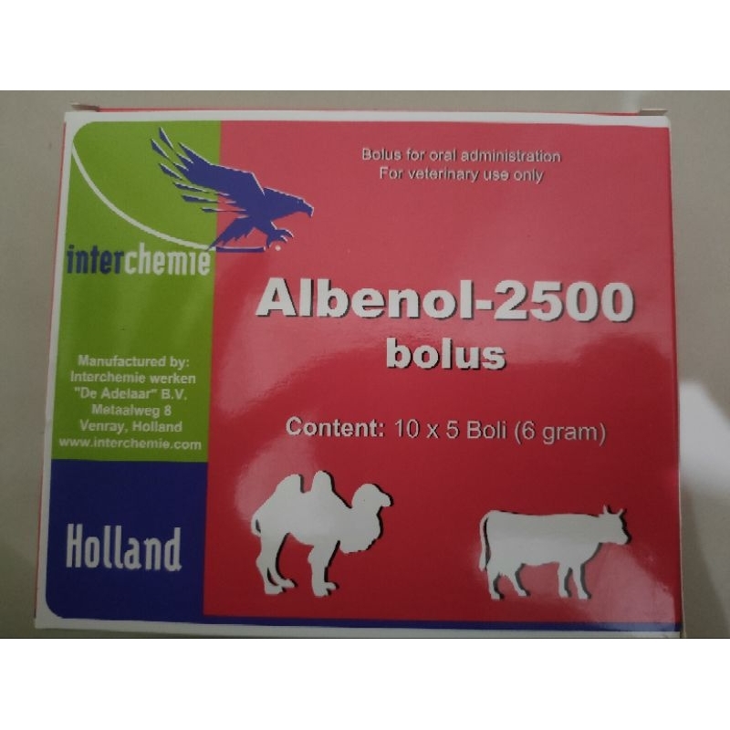 Jual Albenol 2500 bolus ( isi 50 bolus ) | obat cacing sapi | Shopee ...