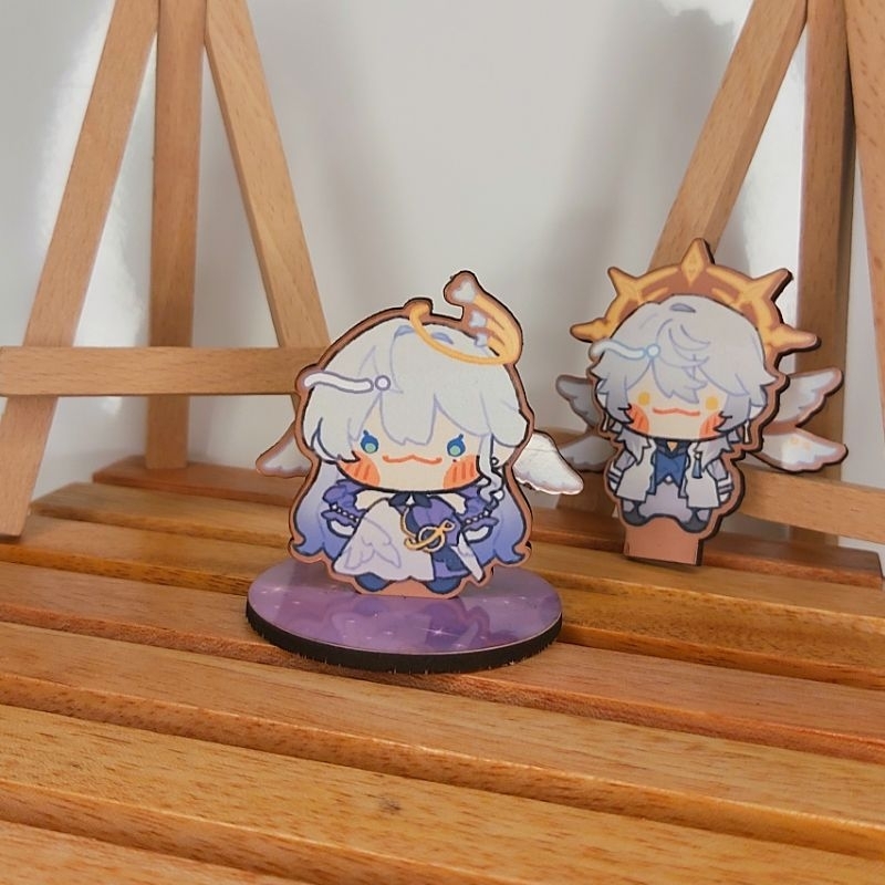 Jual [Muncationary] Shaking Wooden Standee Robin Sunday HSR Fanmerch ...