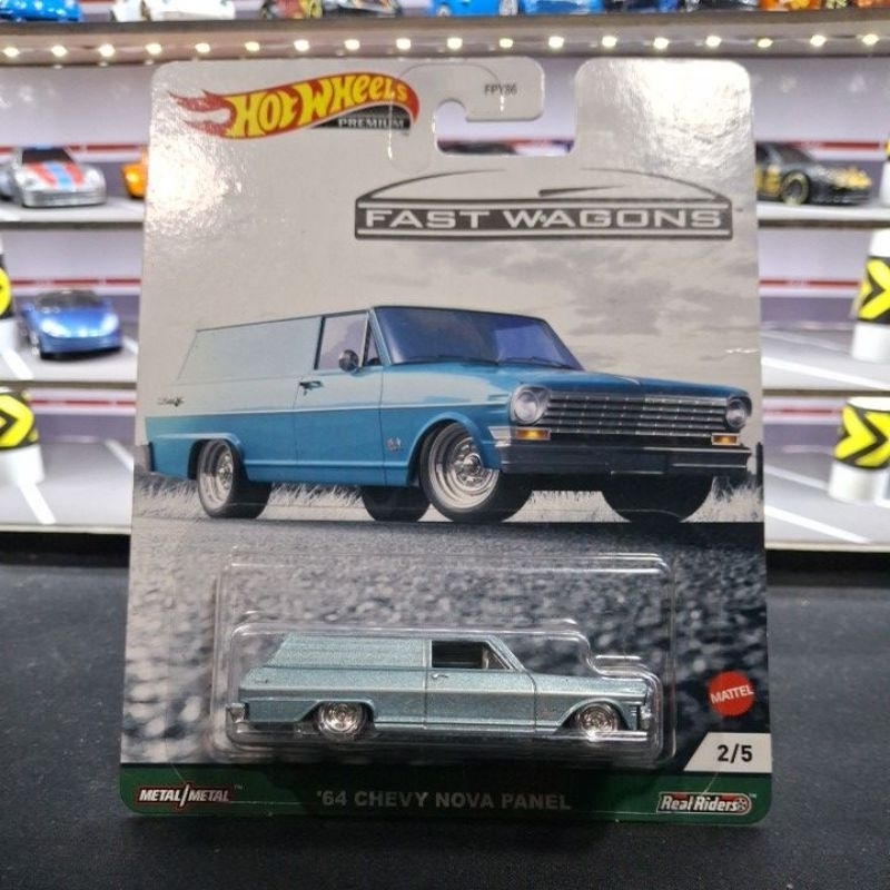 Jual Hotwheels Premium 64 Chevy Nova Panel Fast Wagon | Shopee Indonesia