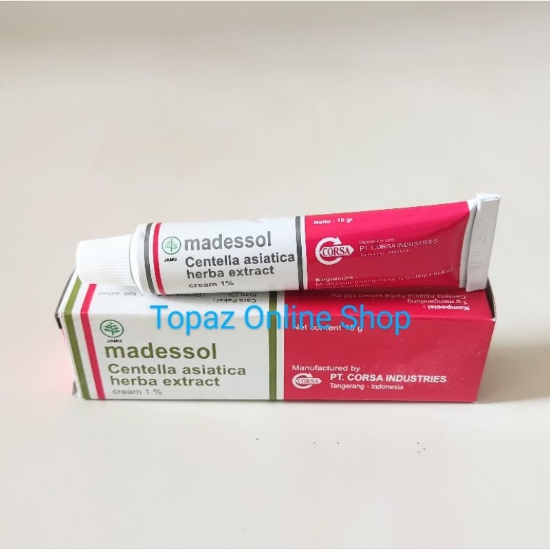 Jual madessol ointment 10gr ( pengganti madecassol produksi pt corsa ...