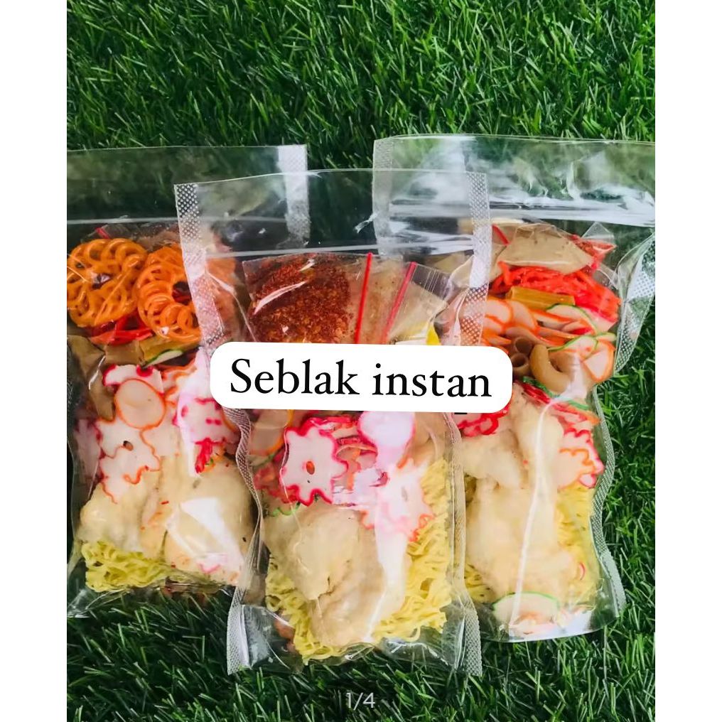 Jual seblak instan komplit khas bandung isi banyak | Shopee Indonesia