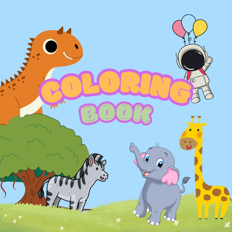 Jual Buku mewarnai/ buku gambar/ coloring book | Shopee Indonesia