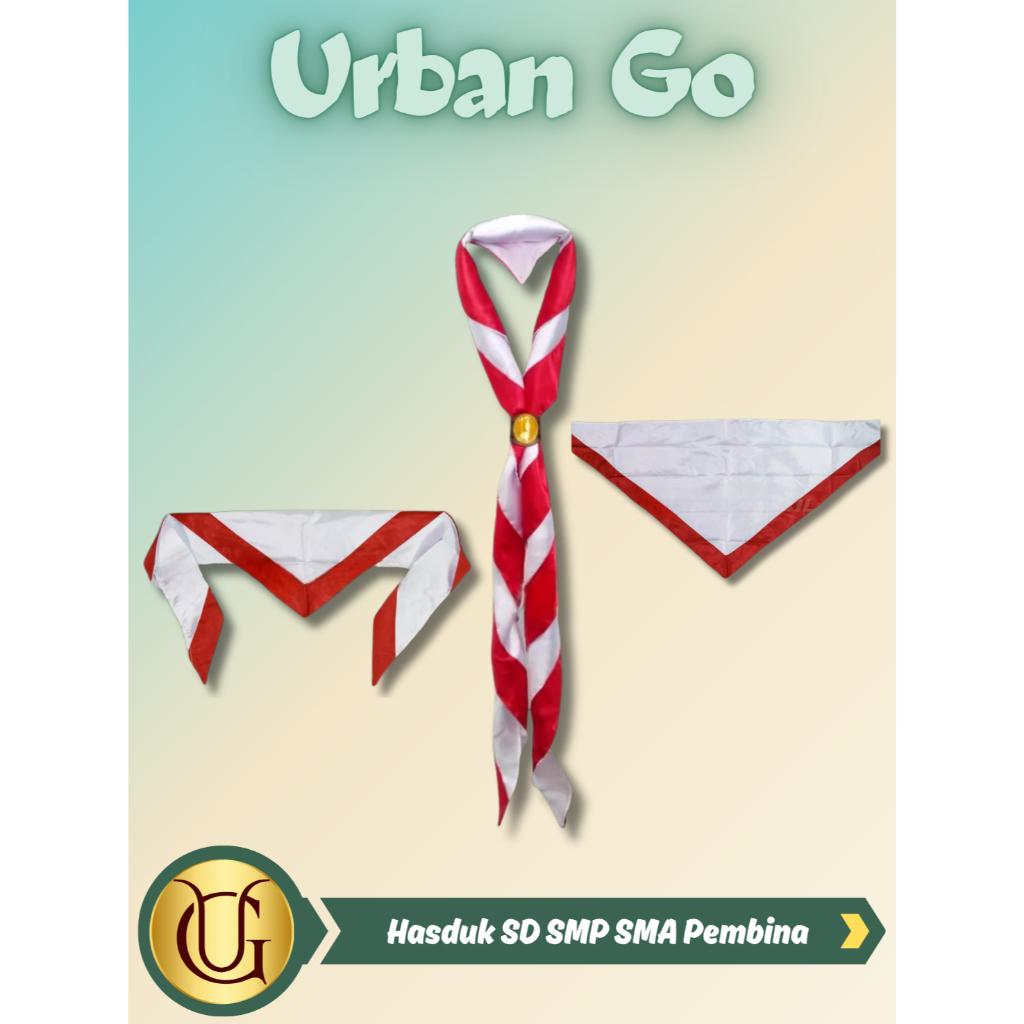 Jual Hasduk Pramuka Sekolah SD SMP SMA Jumbo / Dasi Kacu Pramuka Laki ...