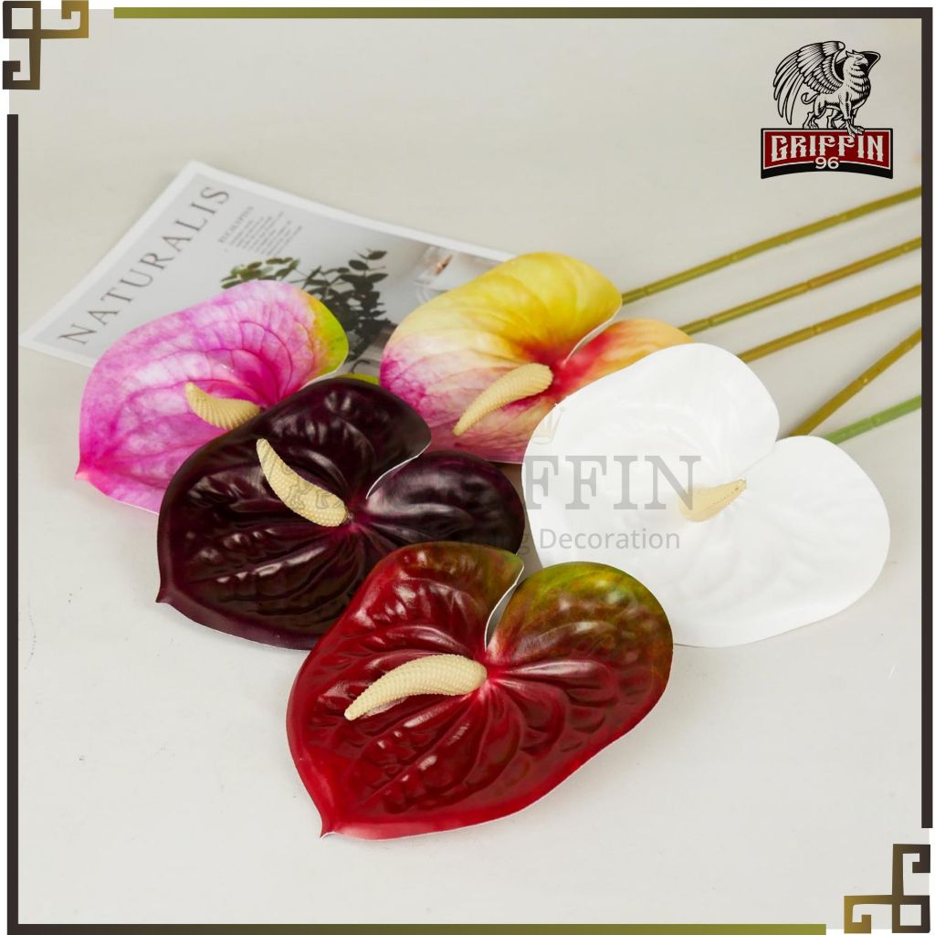 Jual COD BUNGA ANTHURIUM KUPING GAJAH JUMBO PREMIUM LATEX X1 HIASAN ...