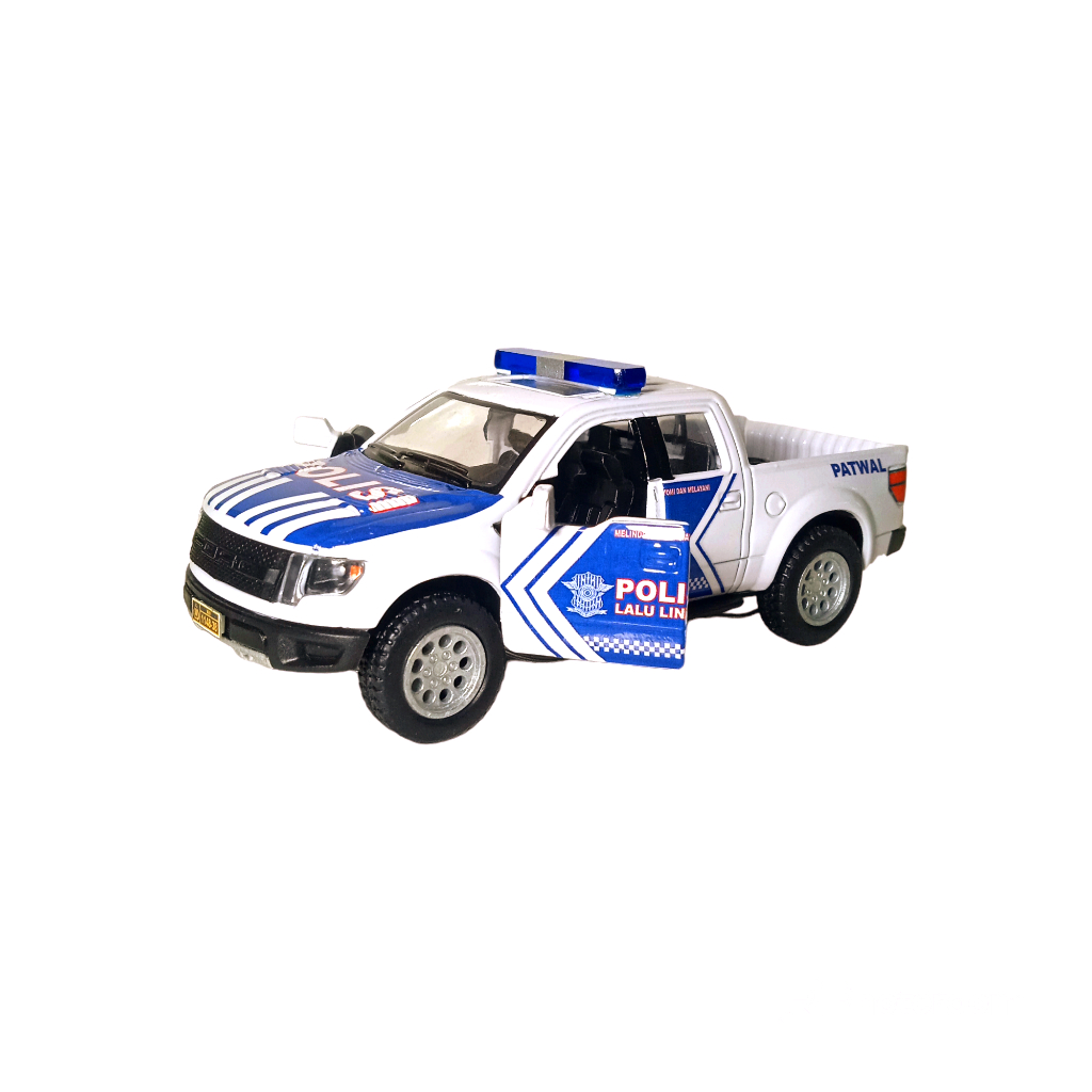 Jual MINIATUR DIECAST SKALA 1/32 KINSMART FORD RAPTOR COSTUM MOBIL ...
