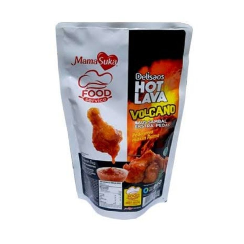 Jual Saos Hot Lava Mamasuka volcano 1kg | Shopee Indonesia