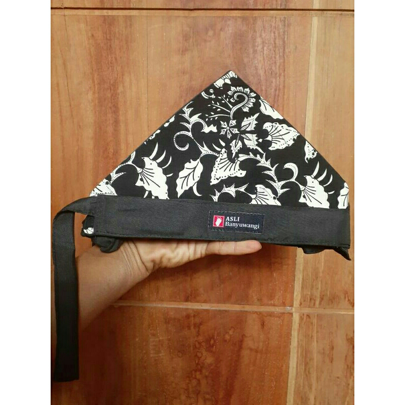 Jual udeng khas banyuwangi udeng jebeng tulik pakaian adat | Shopee ...