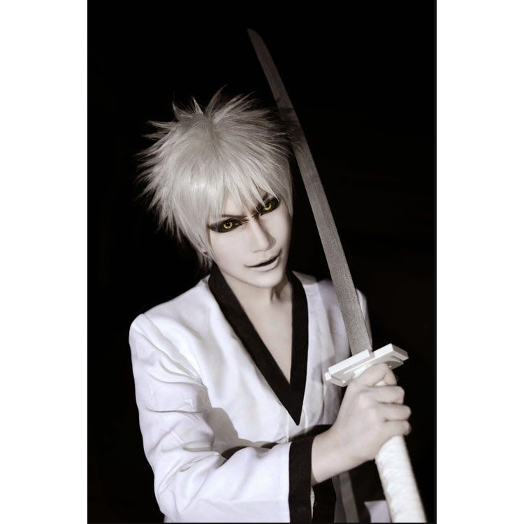 Jual Kostum Zangetsu White Ichigo Anime Cosplay Japan Unisex | Shopee ...
