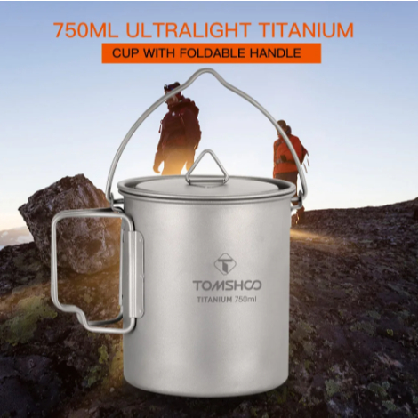 Jual Tomshoo Titanium Mug Ultralight 750ml | Shopee Indonesia